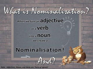 Nominalisation (Nominalization) | PPSX
