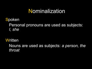 Nominalization intro | PPT