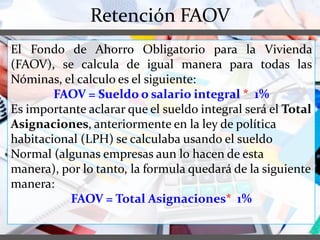 Nomina mensual, quincenal y semanal | PDF