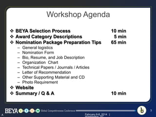 Nominating a Winner: Your Package is Your Candidate | PPT