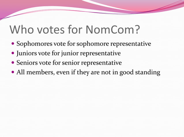 Nominating committee | PPT