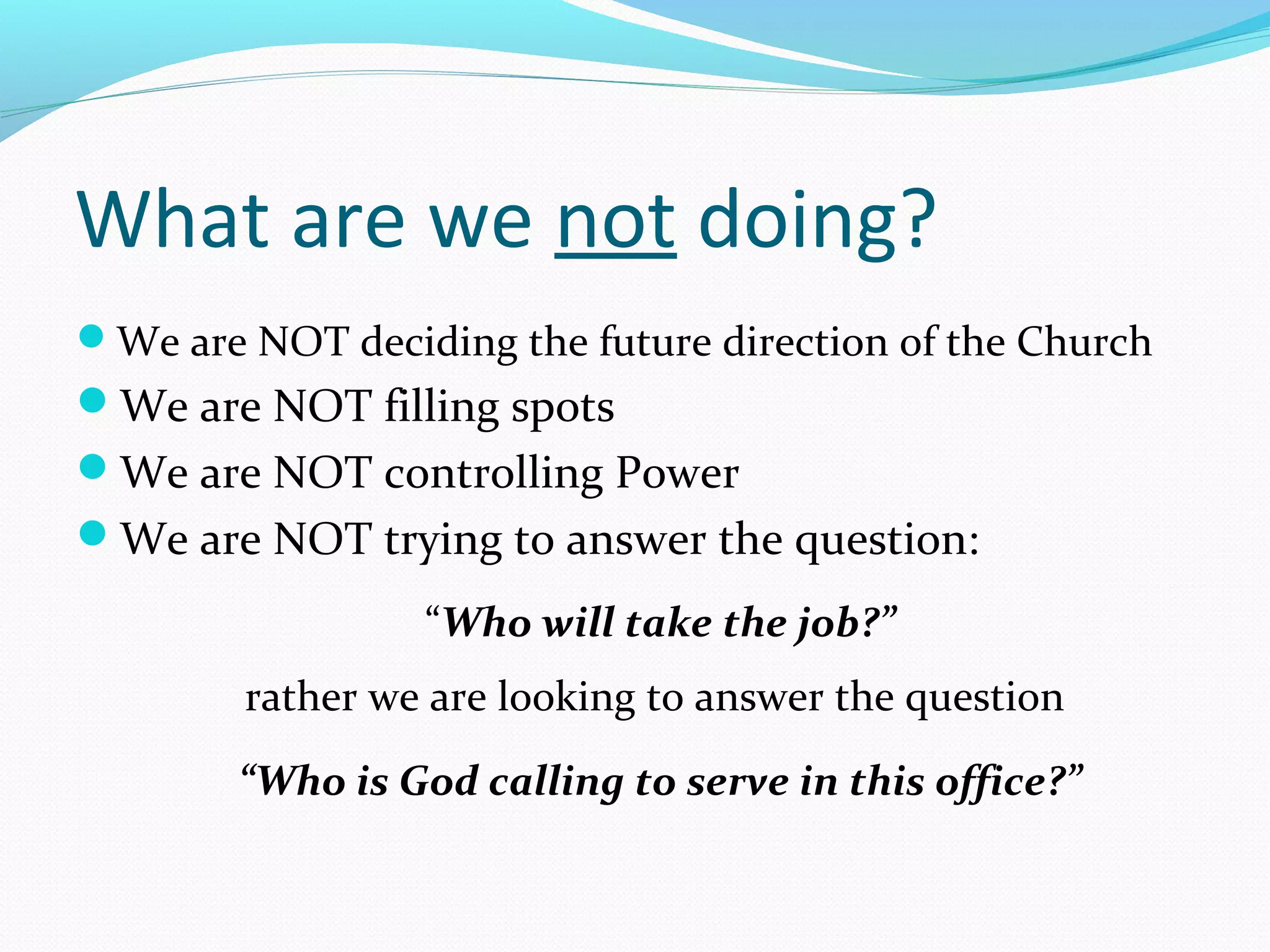 Nominating Taskforce 2019 | PPT