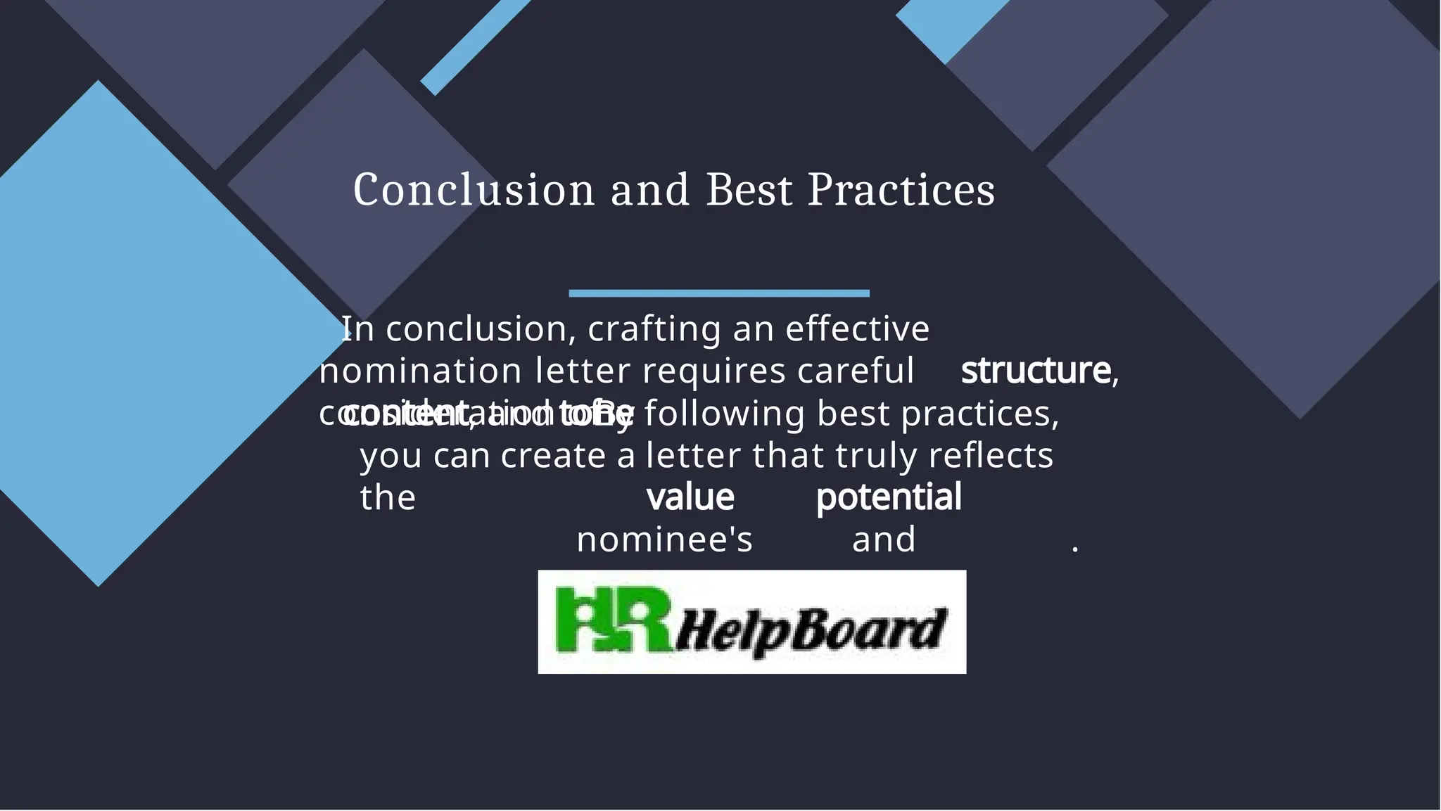 nomination-letter-template , Nomination Letter Example | PPT