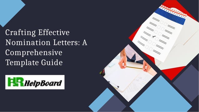 nomination-letter-template , Nomination Letter Example | PPT