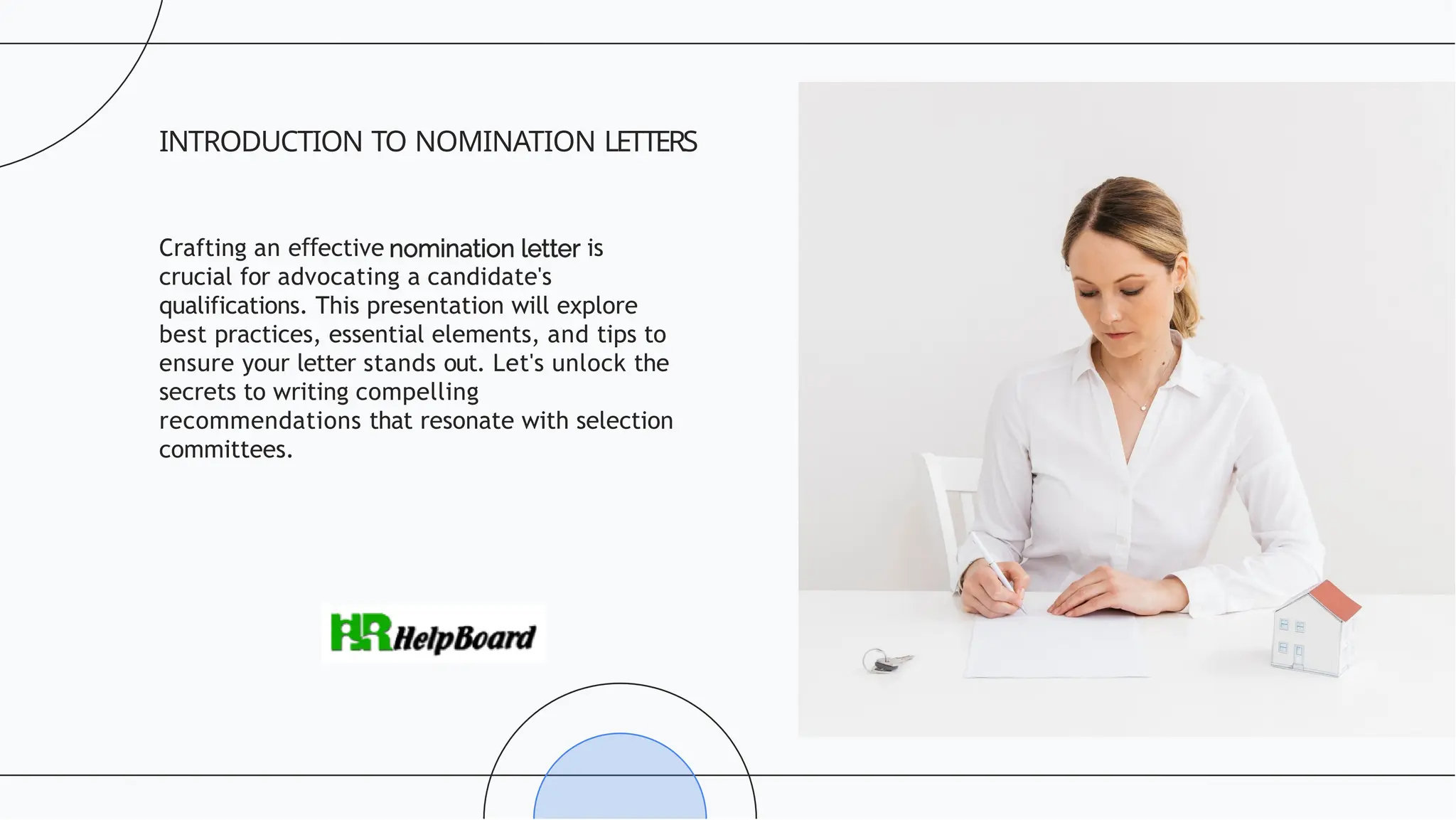 Nomination Letter, Nomination Letter Sample | PPTX