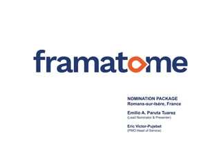 PMO Global Awards_France Framatome | PDF