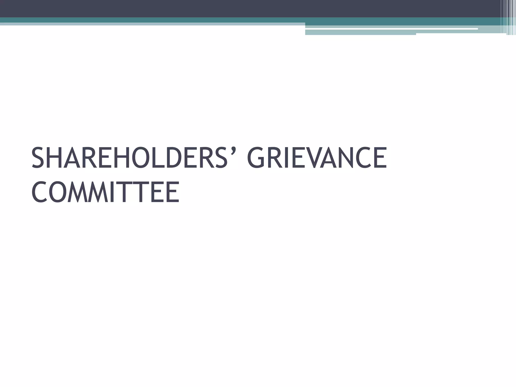 Nomination & remuneration committee | PPTX