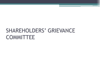 Nomination & remuneration committee | PPTX
