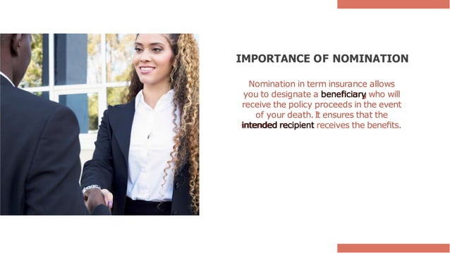 Nominee in term insurance.pptx sbi life i | PPTX