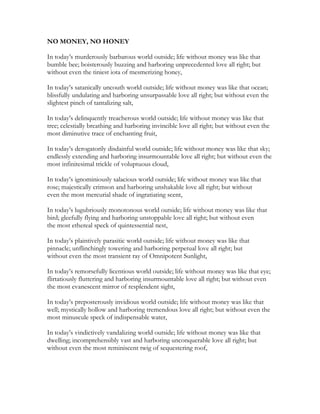No Money, No Honey | DOC