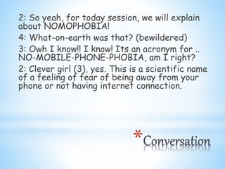 Nomophobia | PPTX