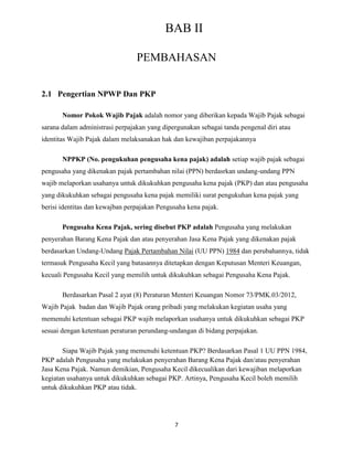Nomor pokok wajib pajak | PDF