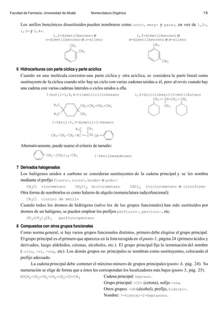 nomenclatura quimica | PDF