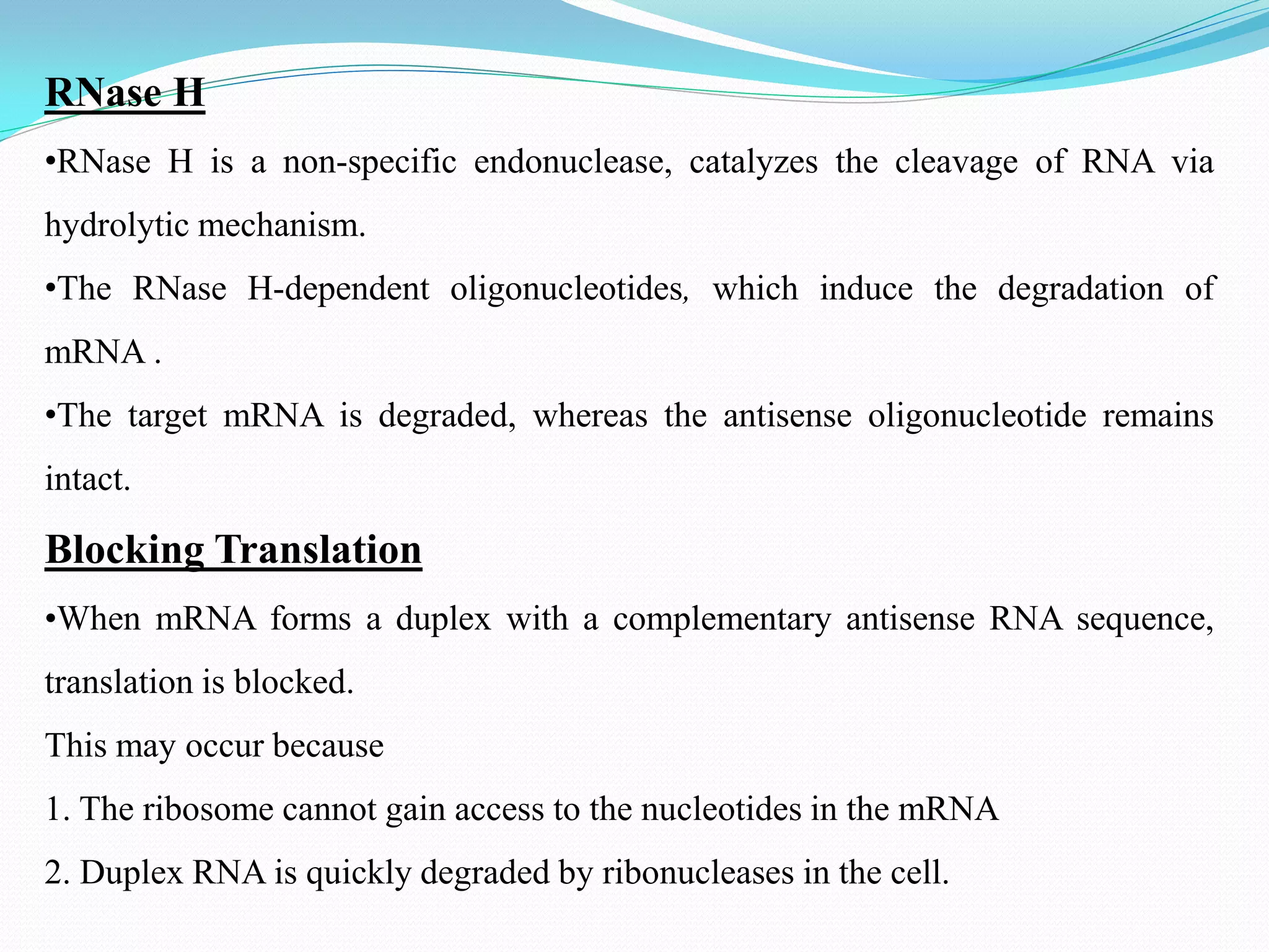 BIOPHARMACEUTICS OF ANTISENSE MOLECULE AND APTAMERS | PDF