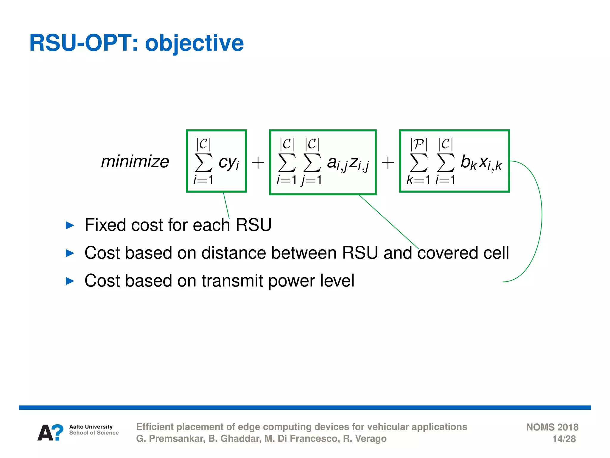 Efficient Placement of Edge Computing Devices for Vehicular Applications in Smart Cities | PDF ...