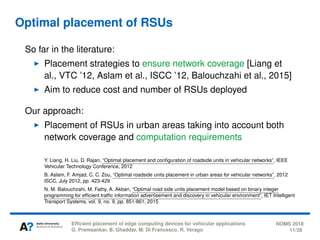 Efficient Placement of Edge Computing Devices for Vehicular ...