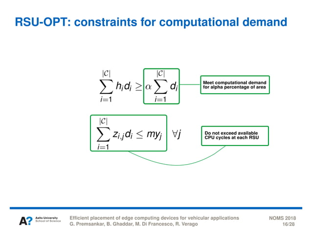 Efficient Placement of Edge Computing Devices for Vehicular Applications in Smart Cities | PDF ...