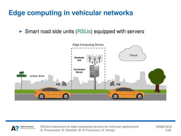 Efficient Placement of Edge Computing Devices for Vehicular Applications in Smart Cities | PDF ...