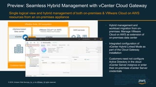 Hybrid Cloud on AWS | PPTX