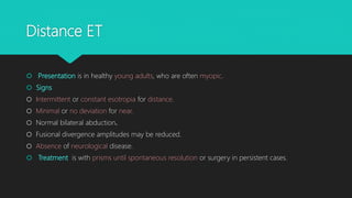 Non accommodative et | PPTX