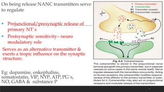 Non adrenergic, non-cholinergic (nanc) transmitters | PPTX