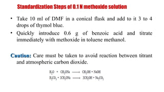 Non-aqueous acid base titration and analysis.ppt