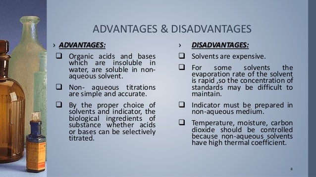 Non Aqueous Solution
