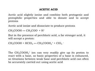 Non aqueous titration 04.06.2021