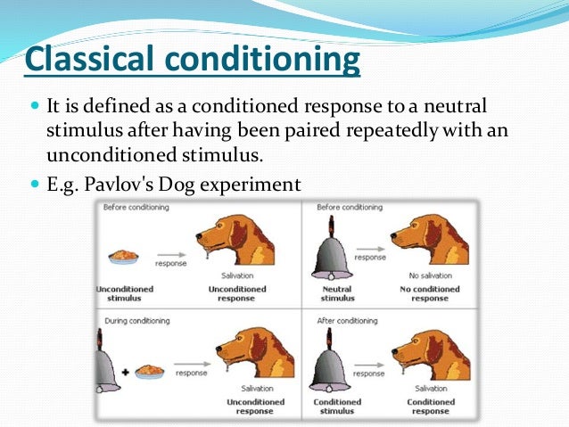 Non associative and associative learning