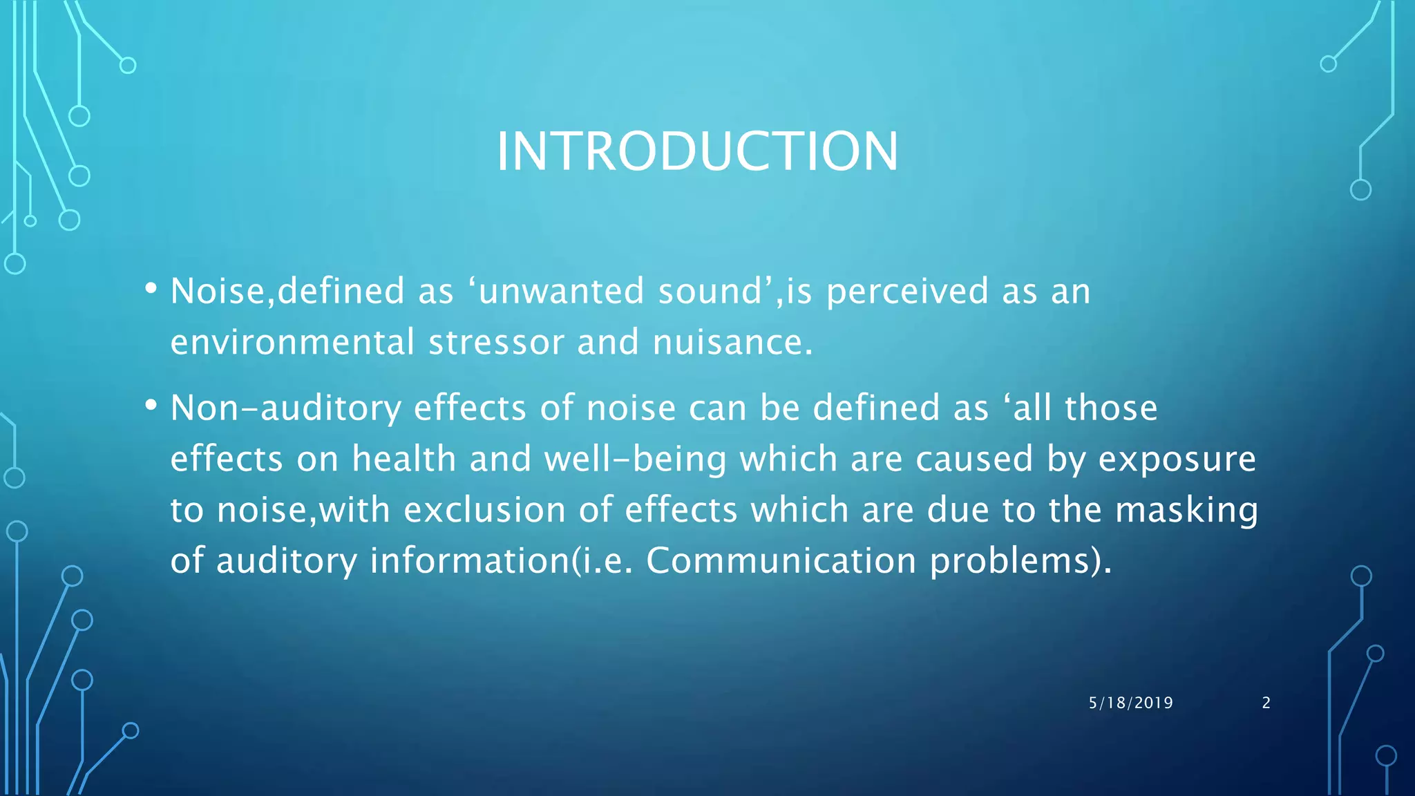 Non auditory effects | PPT
