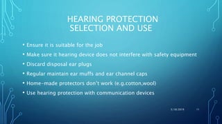 Non auditory effects | PPTX