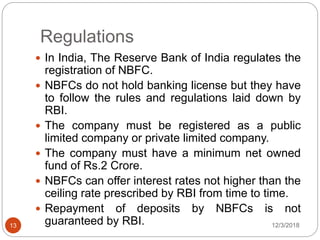 Non banking financial company | PPTX