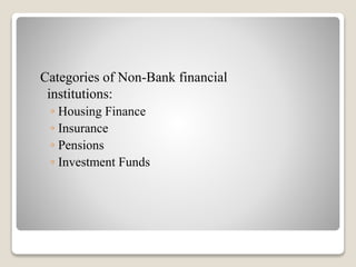 Non banking financial institution | PPTX