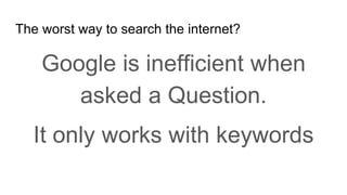 Non boolean search method | PPTX