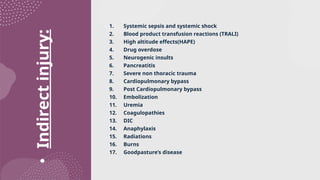 Non-cardiogenic Pulmonary Edema.pptx leading pulmonary edema | PPTX