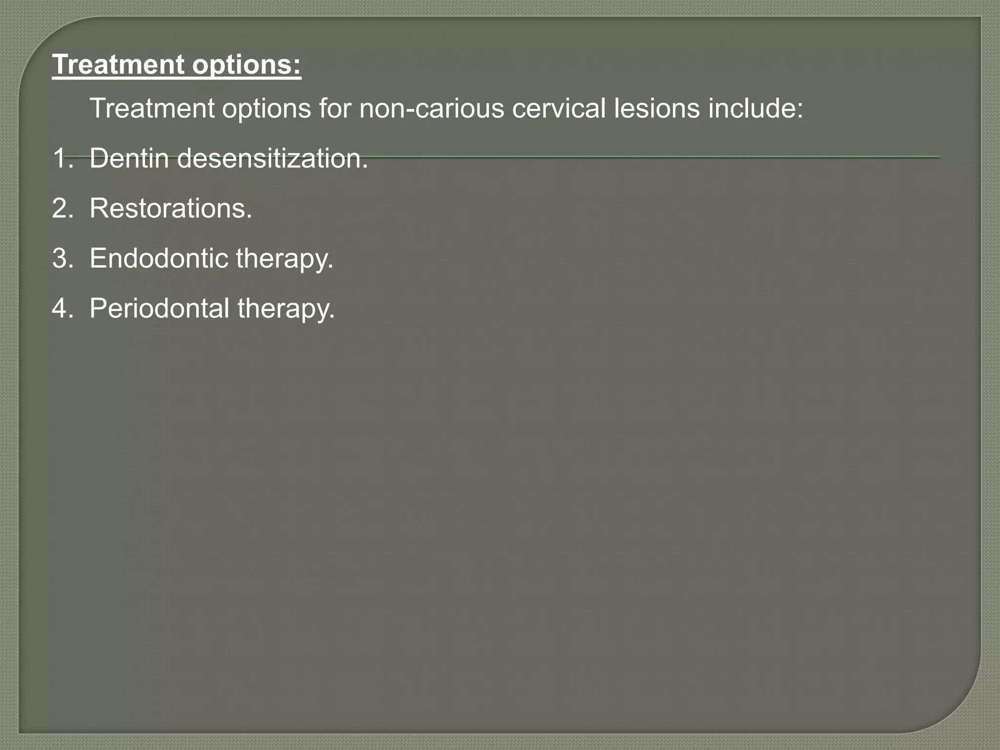 Non carious lesion | PPTX