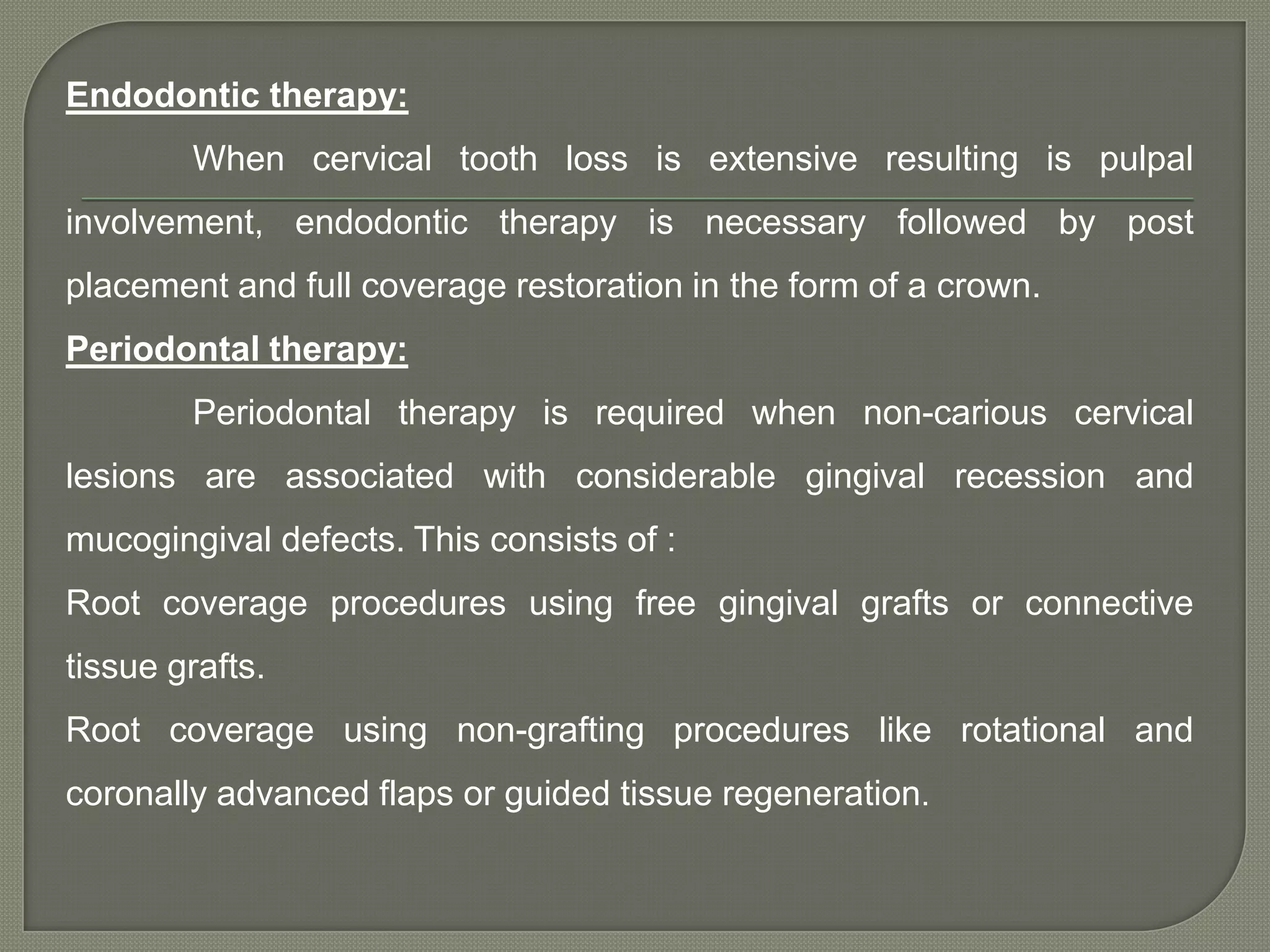 Non carious lesion | PPTX