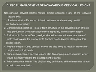 Non carious lesion | PPTX
