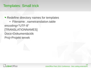 LibreOffice/OpenOffice.org - non coding extensions | PDF