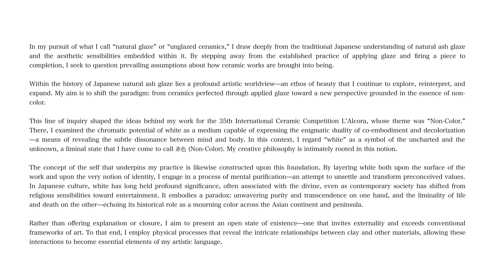 Non-Color- Reclaiming the Material Presence of Ceramics | PDF