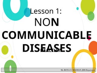 NON-COMMUNICABLE DISEASES continuation.pptx | Diabetes | Diseases and ...