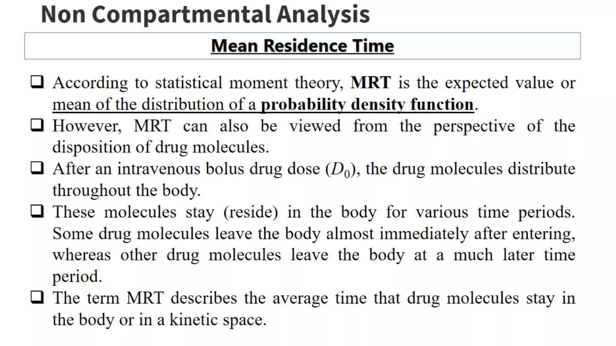 Non compartmental pharmacokinetics & physiologic pharmacokinetic models ...