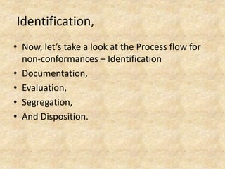 Non confirming product according to food Authority | PPTX