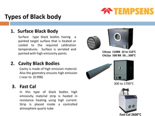 Calibration of NON Contact Pyrometers | PPTX