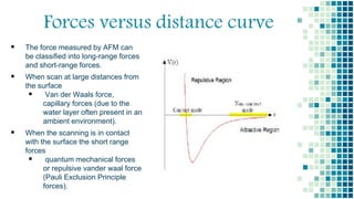 Non contact mode (AFM) | PPTX