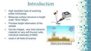 Non contact mode (AFM) | PPTX