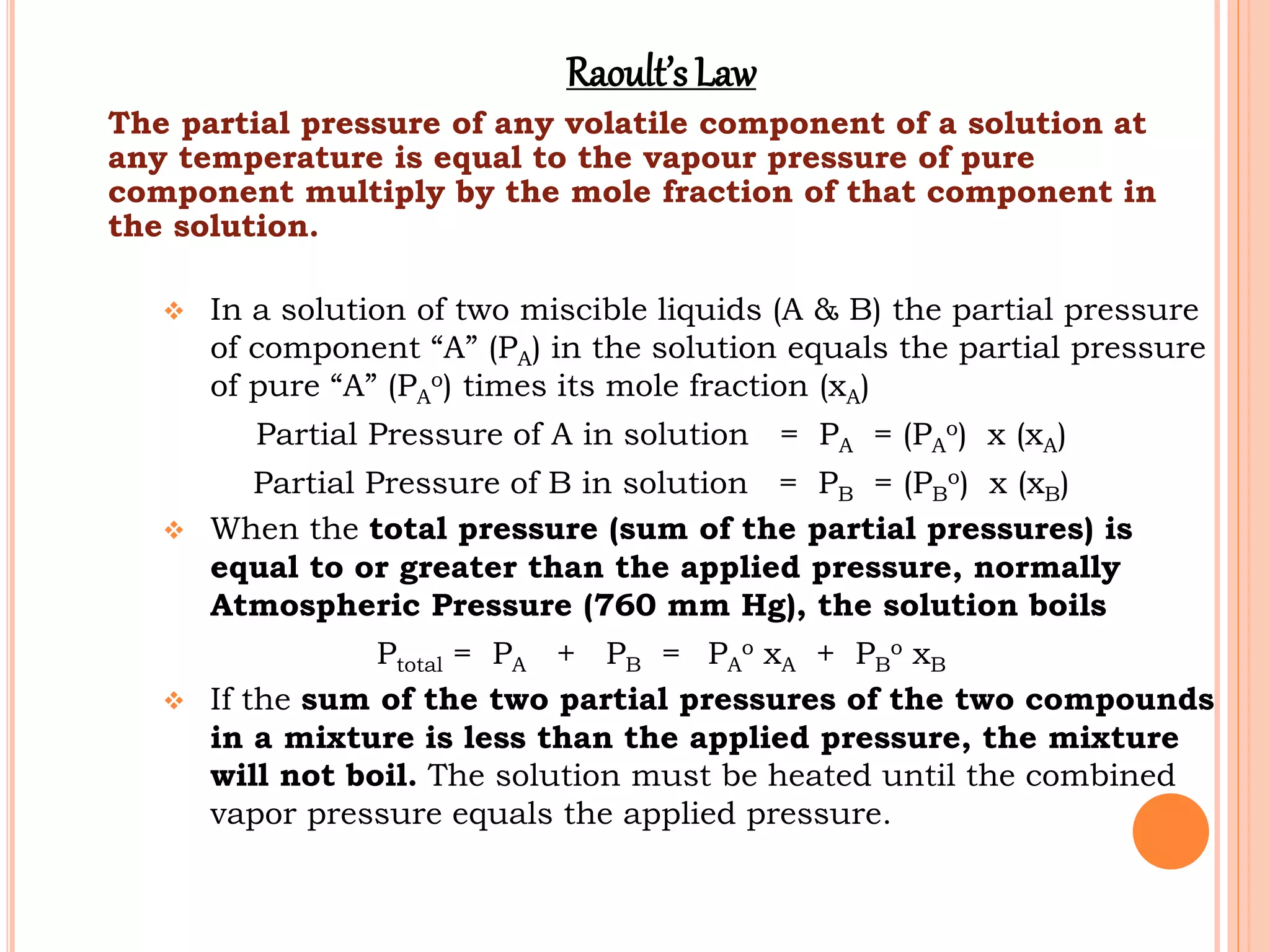 Non Conventional Distillation Process Pptx