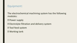 Non Conventional Machining Process | PPTX