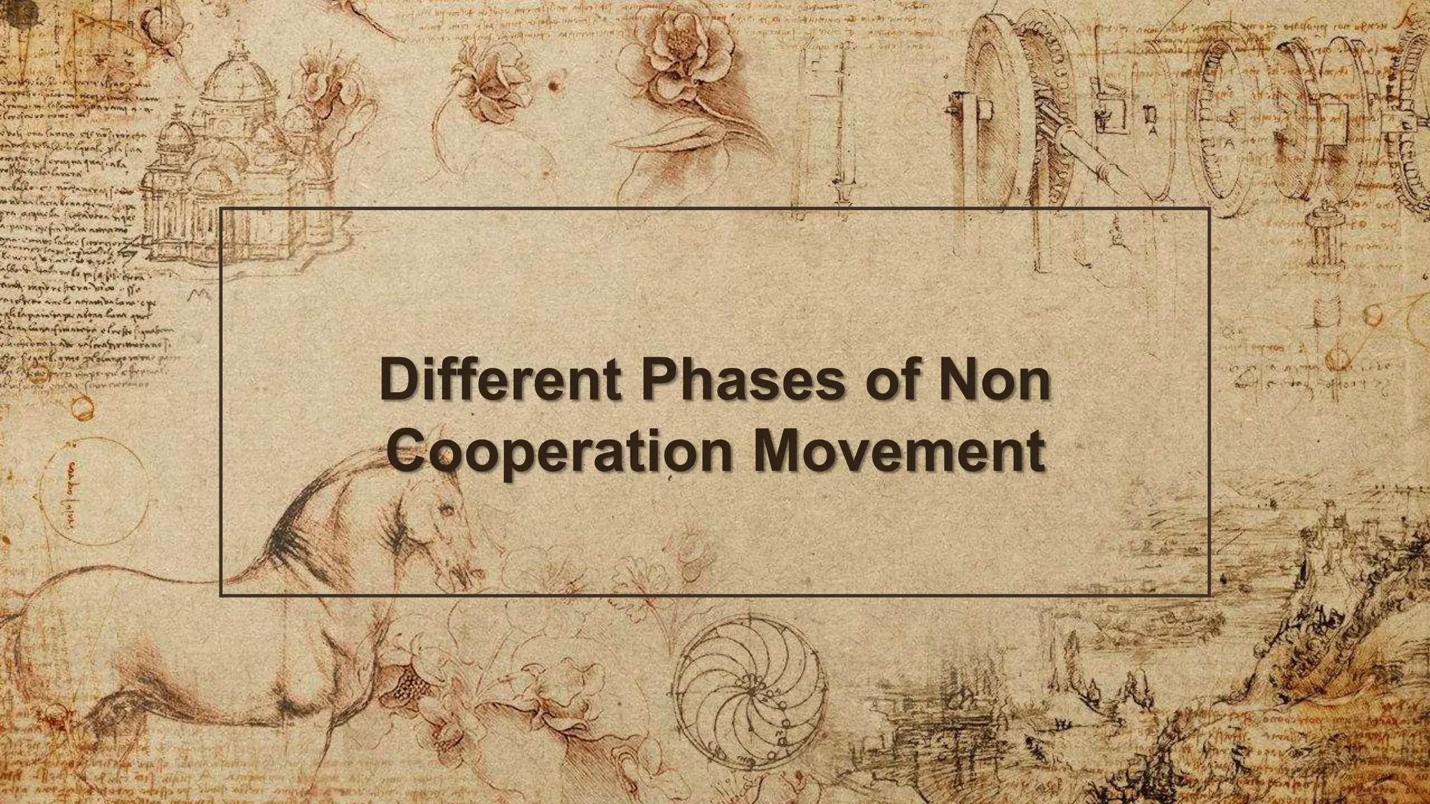 Non-Cooperation Movement in Indian History by Shubham Singh at SPUP ...
