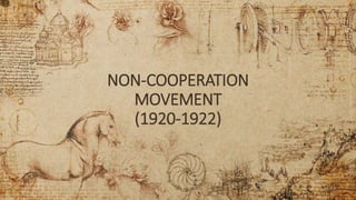 Non-Cooperation Movement in Indian History by Shubham Singh at SPUP ...
